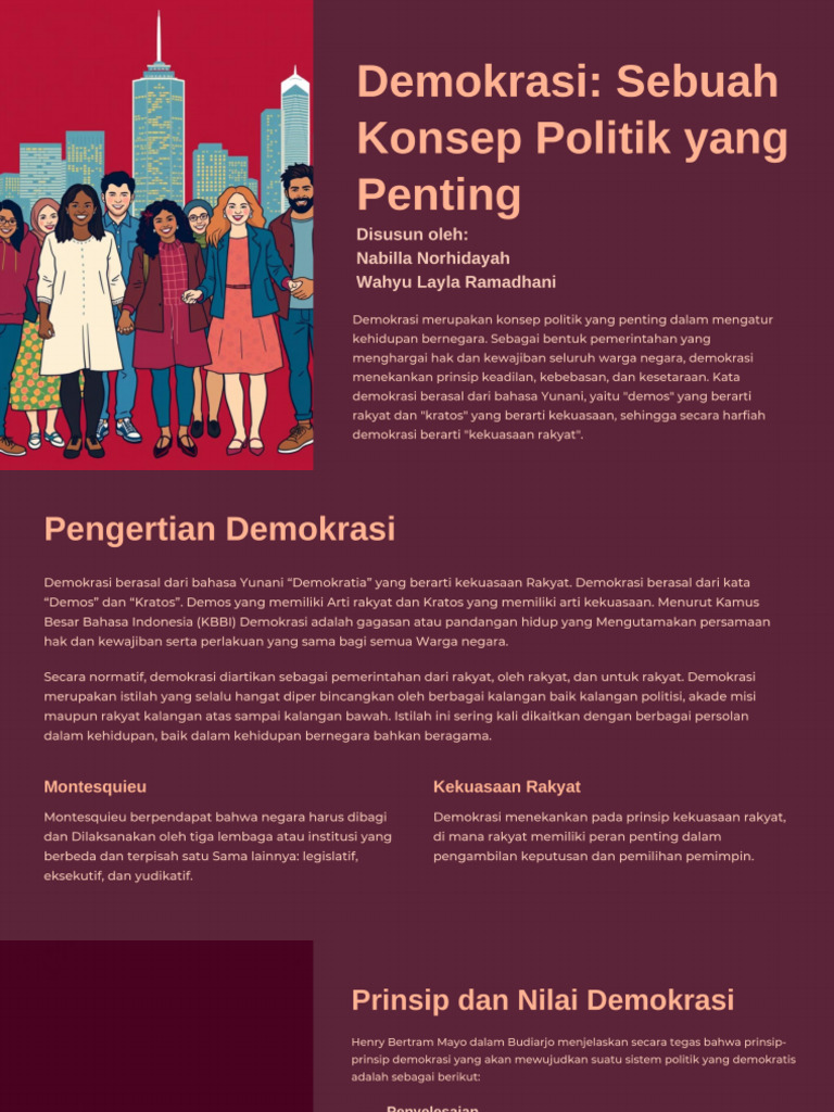 Pken Demokrasi Kel 7 | PDF