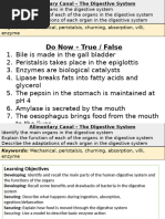 Digestive System Grade8 MATATAG PART1 | PDF