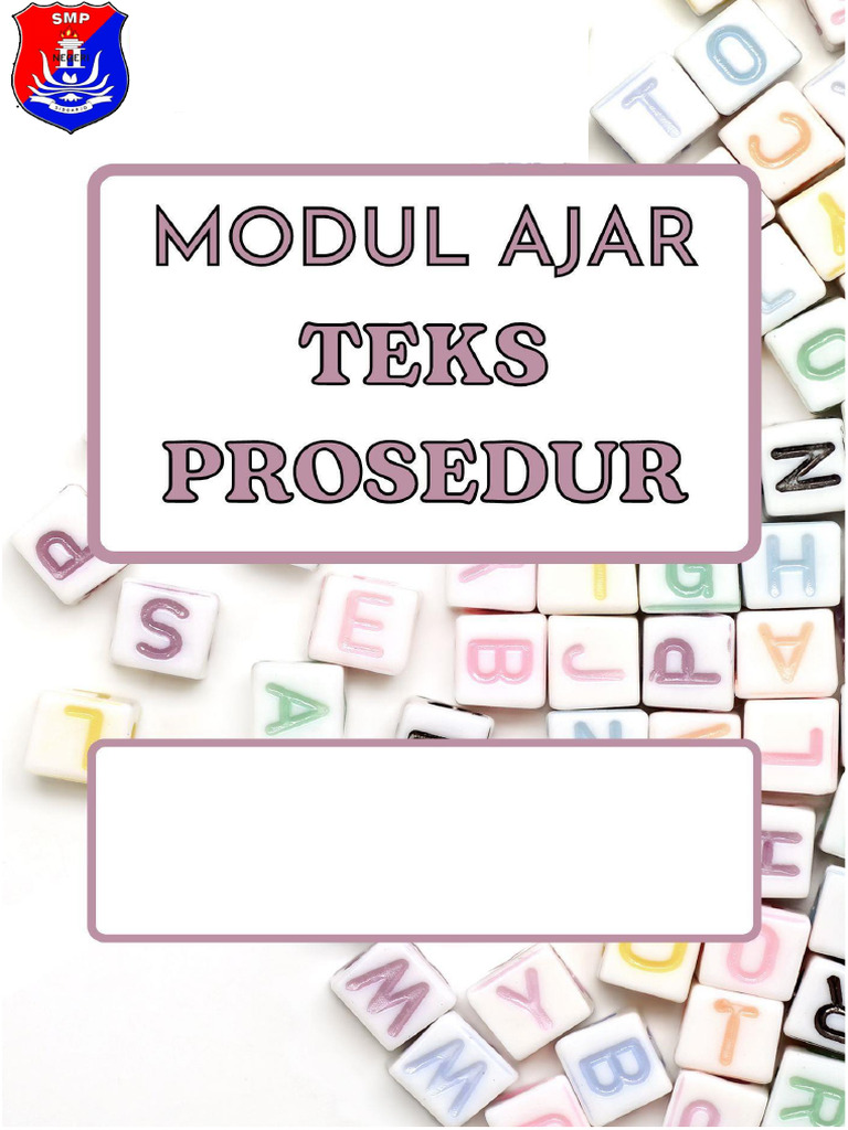 Modul Ajar Teks Prosedur | PDF | Sains & Matematika