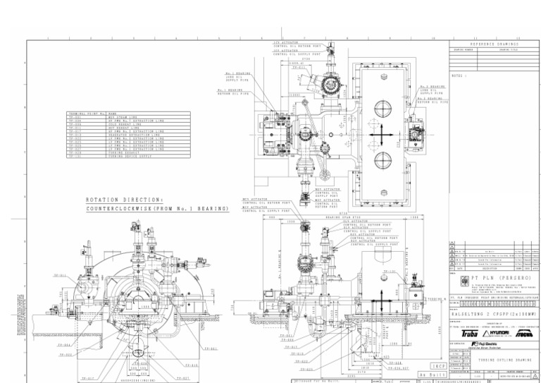 Ask Yyg STG 10 005 Turbine Outline Drawing | PDF
