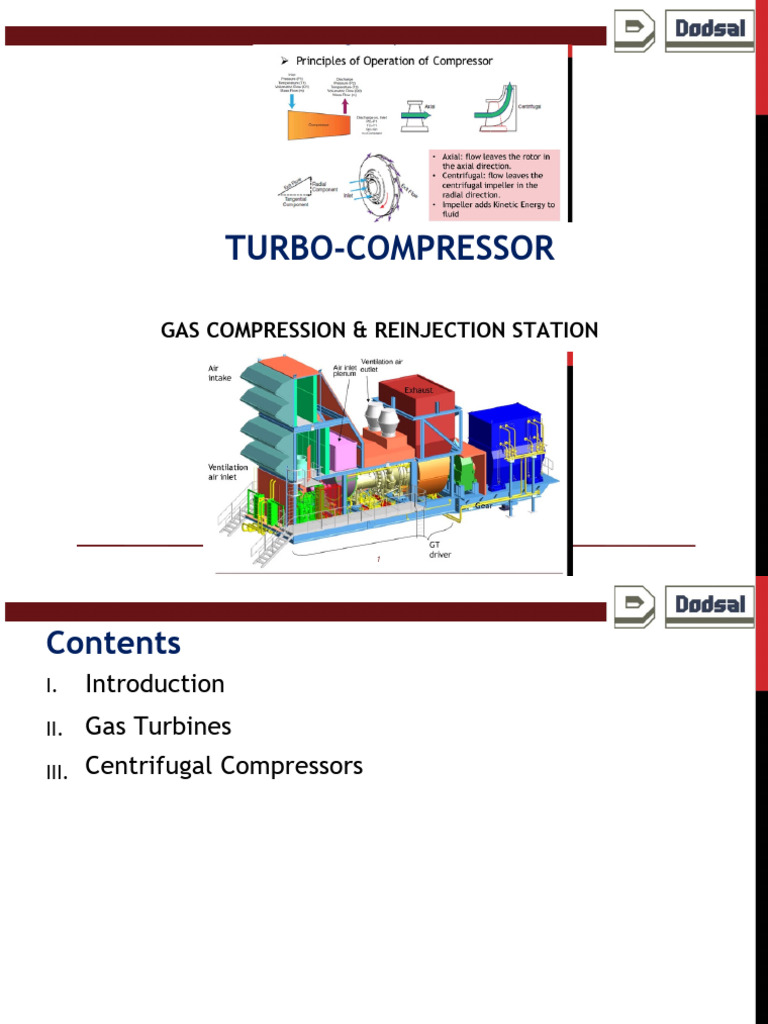 Gas-Compression & Reinjection Station | PDF | Engines | Mechanical ...