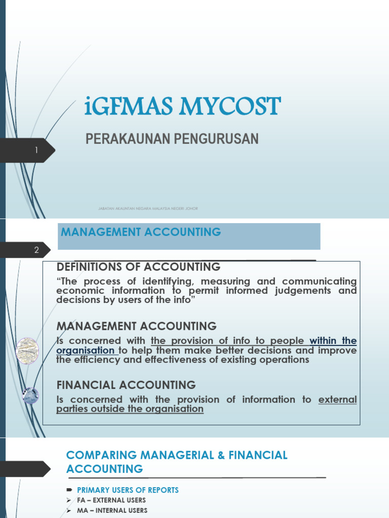 Perakaunan Pengurusan Sektor Awam | PDF