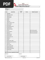 Construction Project Mobilization Checklist | PDF