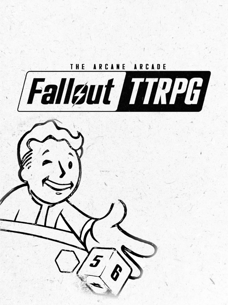 Fallout TTRPG v2.0 - Incomplete Up To Weapons | PDF | Games & Activities