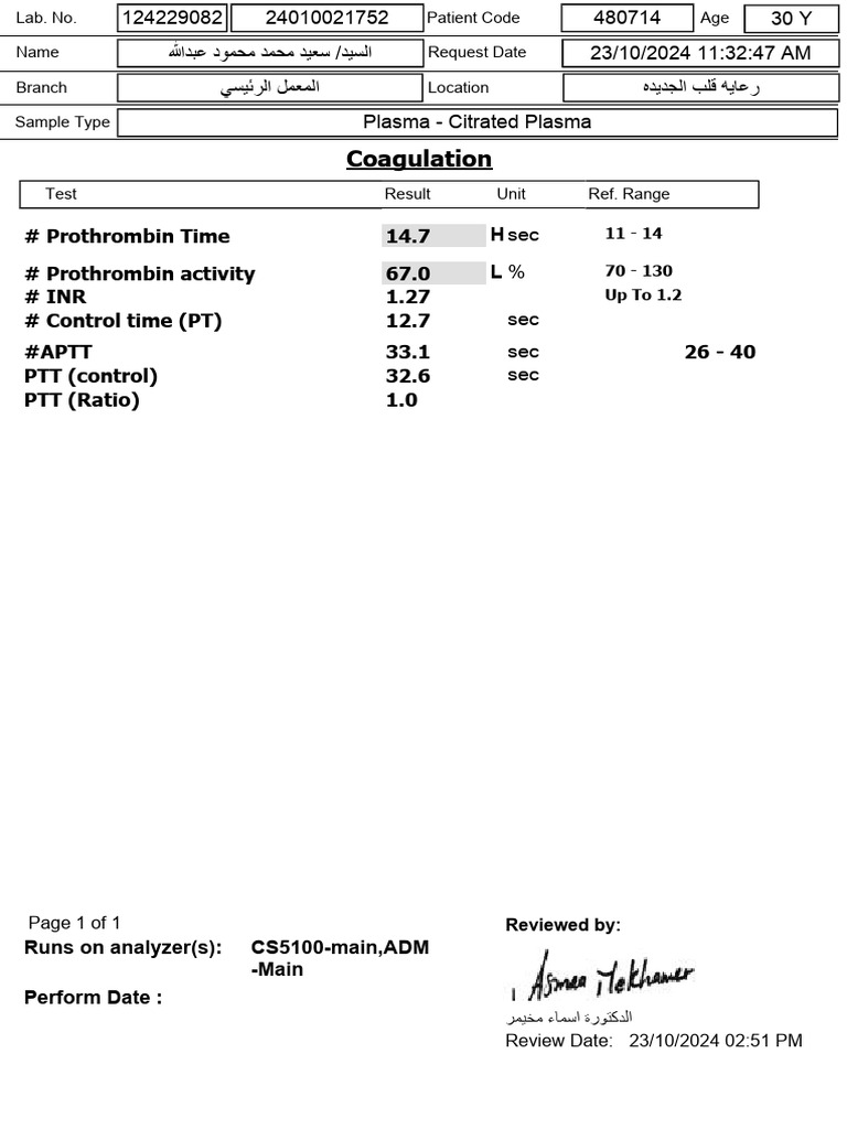 Report PDF | PDF | Hematology | Blood