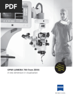 Zeiss OPMI Lumera 300 Surgical Microscope | PDF | Microscope | Optics