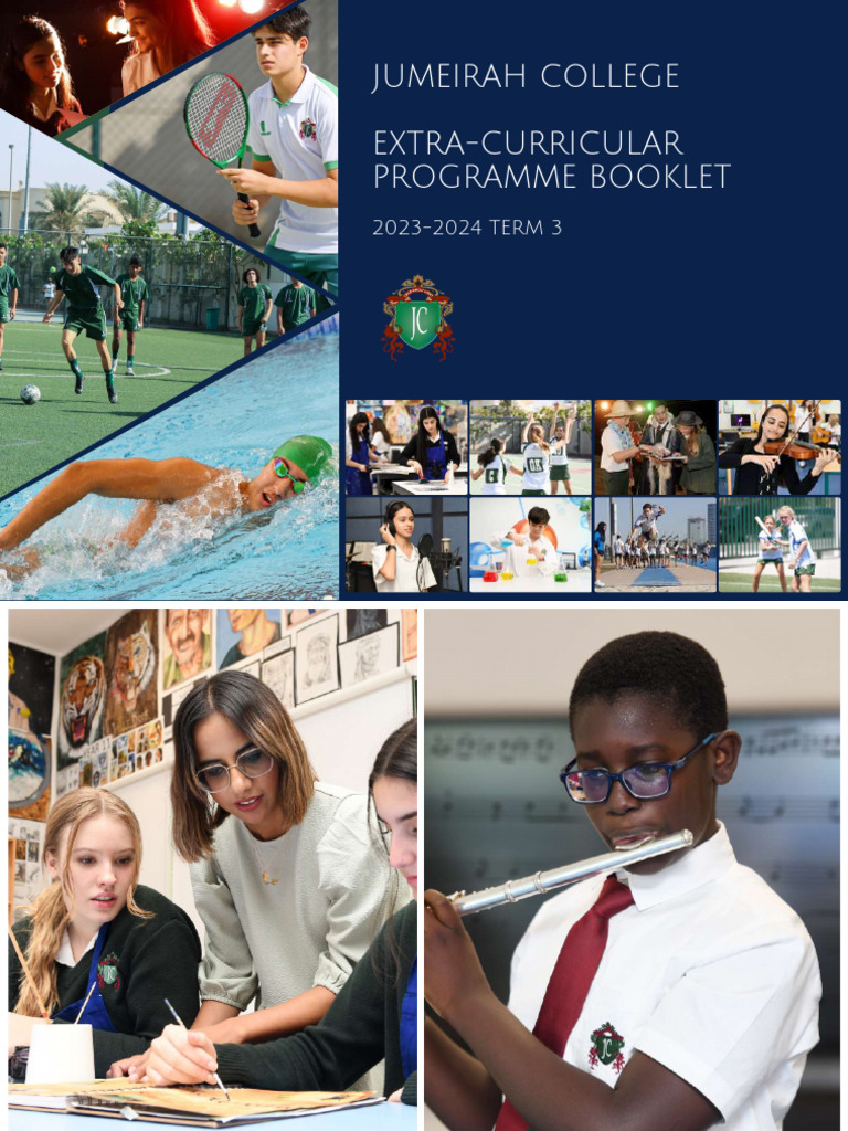 JC ECA Booklet - Term 3 20232024 | PDF | Chamber Music | Piano