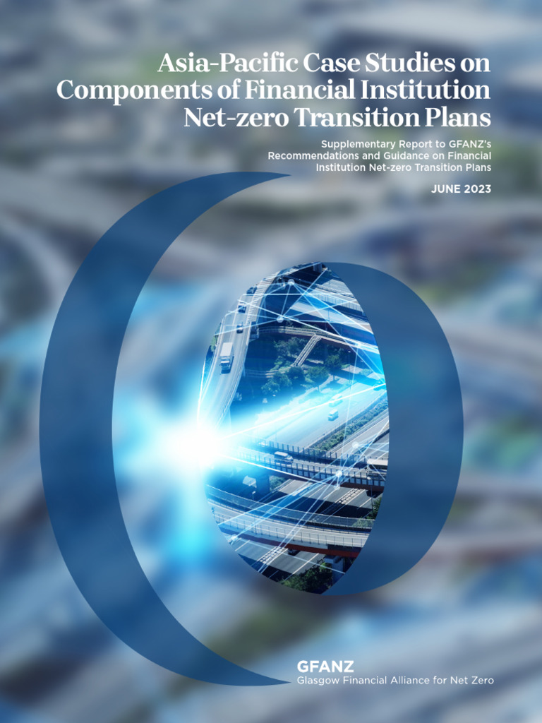 APAC Case Studies On Components of FI NZTP | PDF | Climate Change Mitigation | Economies