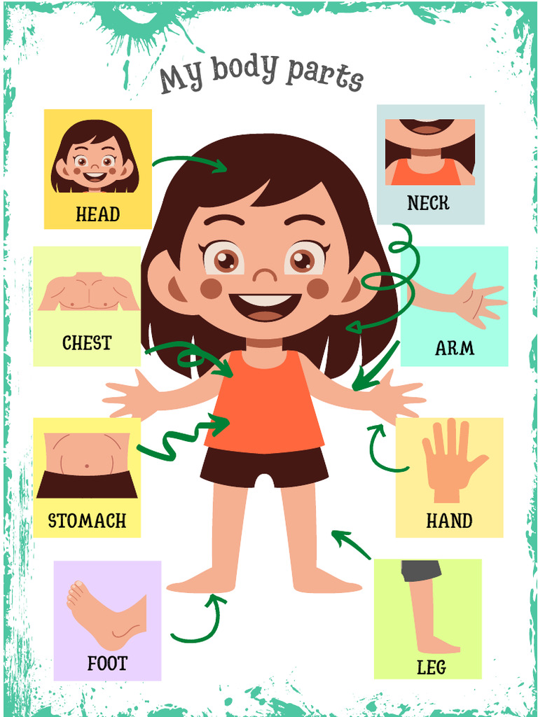 Bodyparts Activity Pack Girls Edition | PDF | Language Arts & Discipline