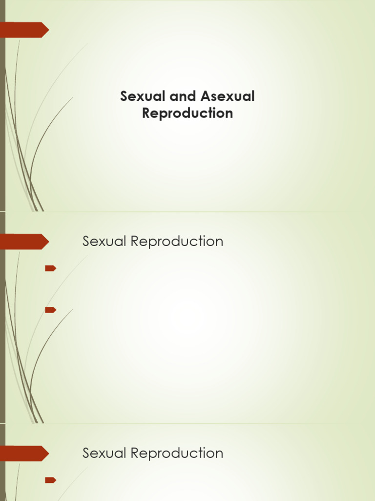 Asexual and Sexual Rep. | PDF | Sexual Reproduction | Reproduction