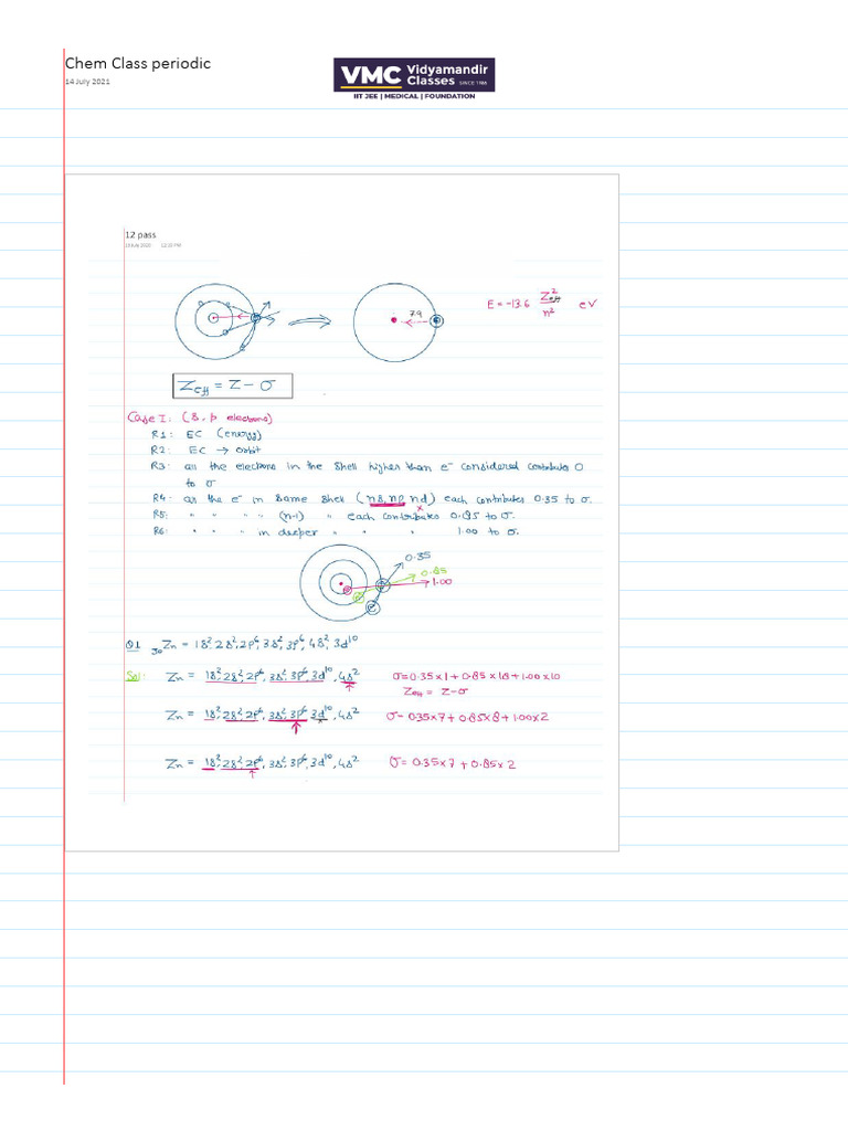Zeff AND CASE 2 (D and F) | PDF