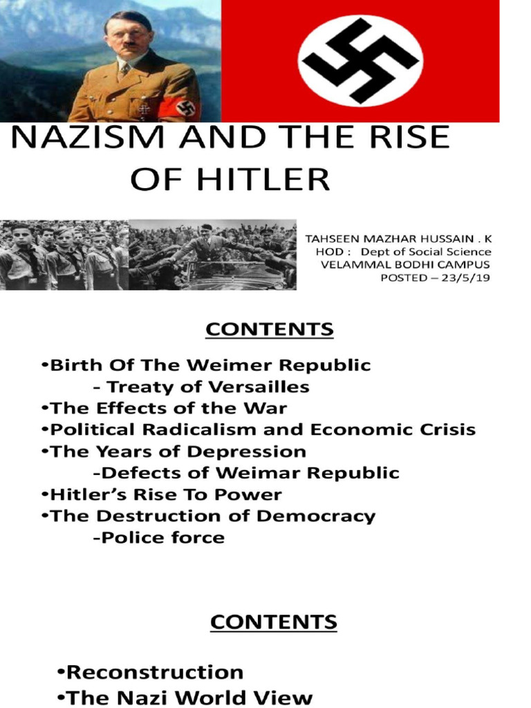 ch-3 Nazism and The Rizz of Hitler | PDF