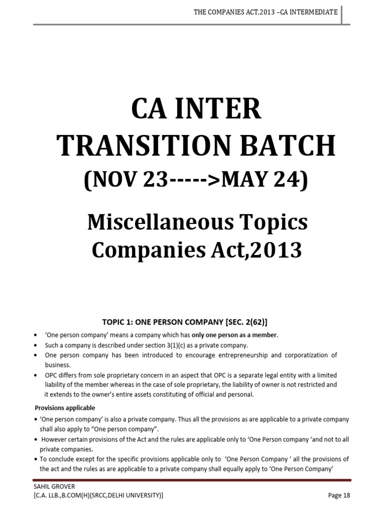 Company Misc | PDF | Articles Of Association | Identity Document