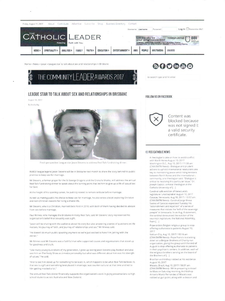 Jason Stevens Article | PDF