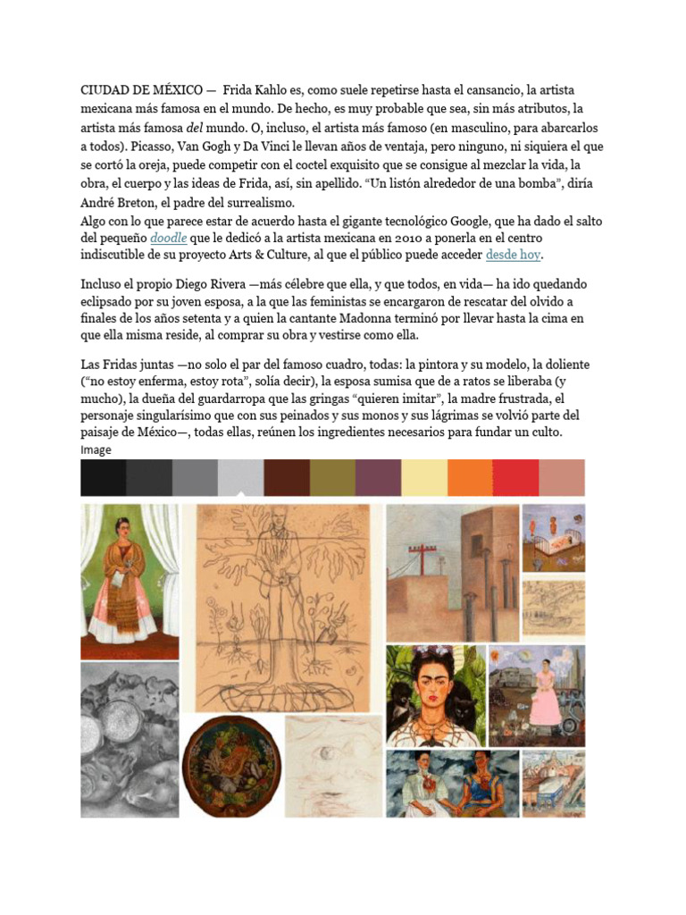 Articulo 1 | PDF | Museo | Pinturas