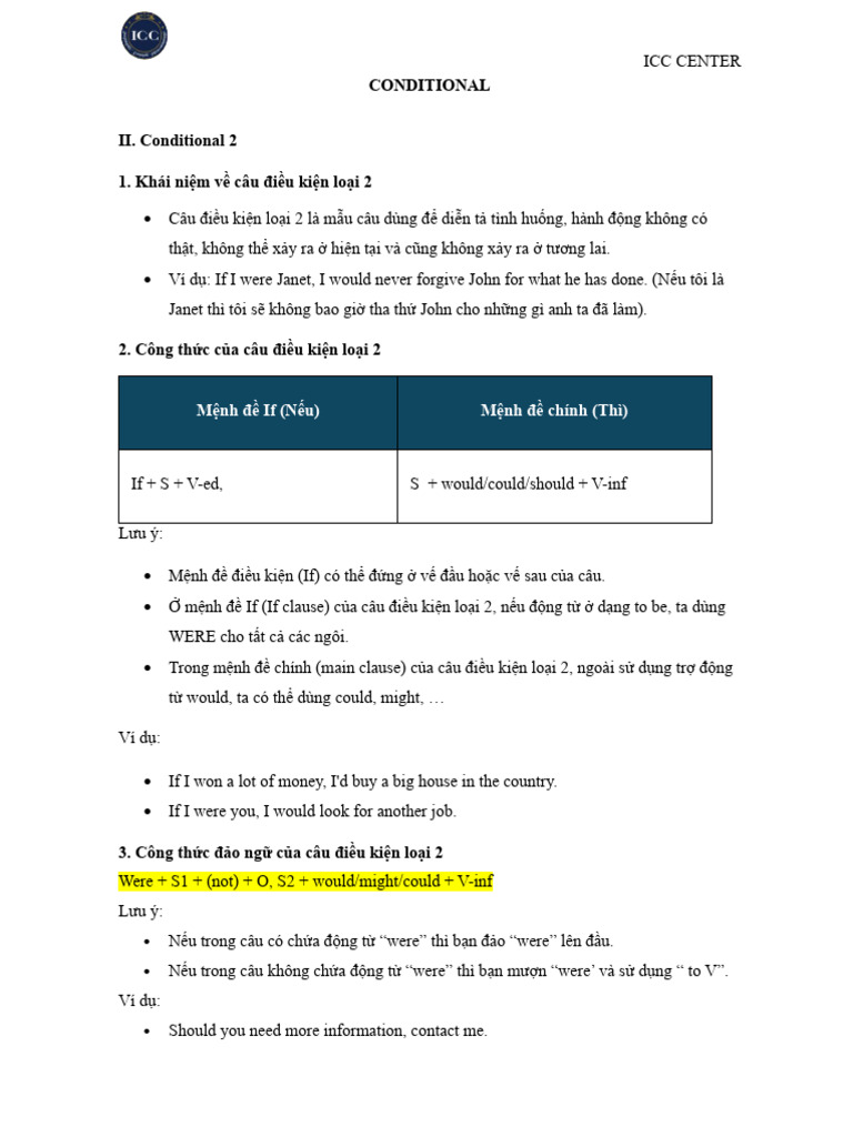 Week 6 - Conditional 2 | PDF