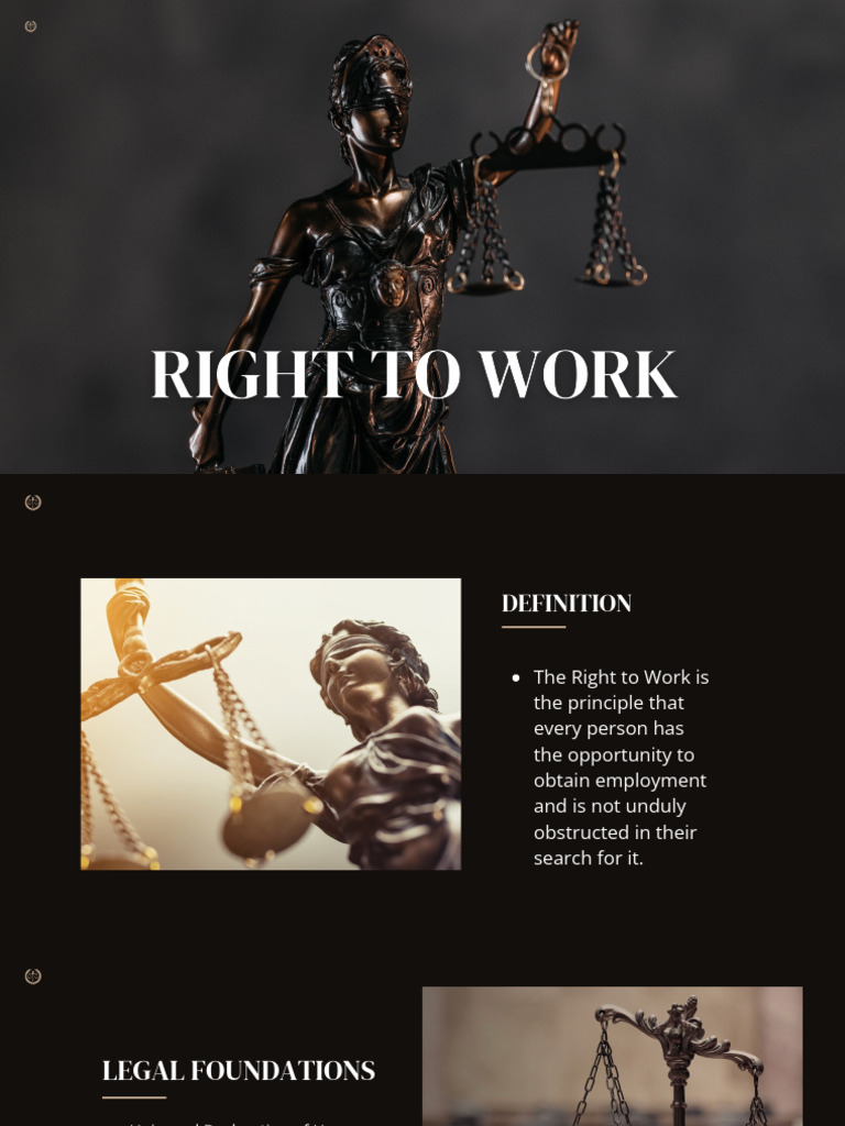 Understanding the Right to Work | PDF