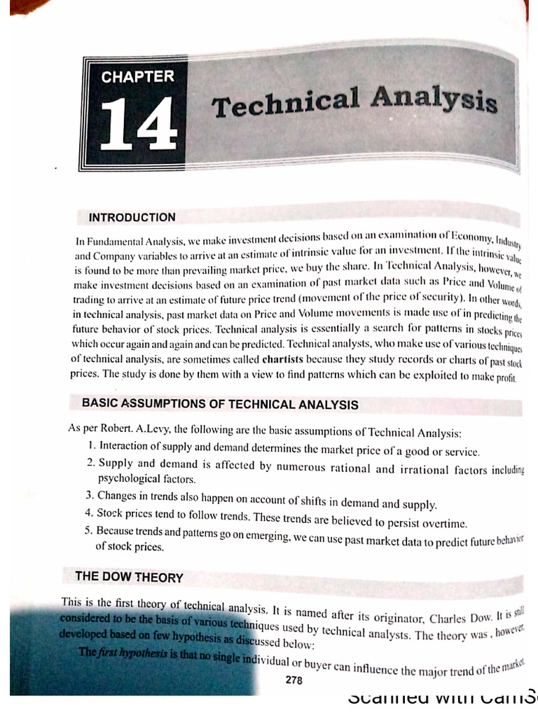 Technical Analysis | PDF