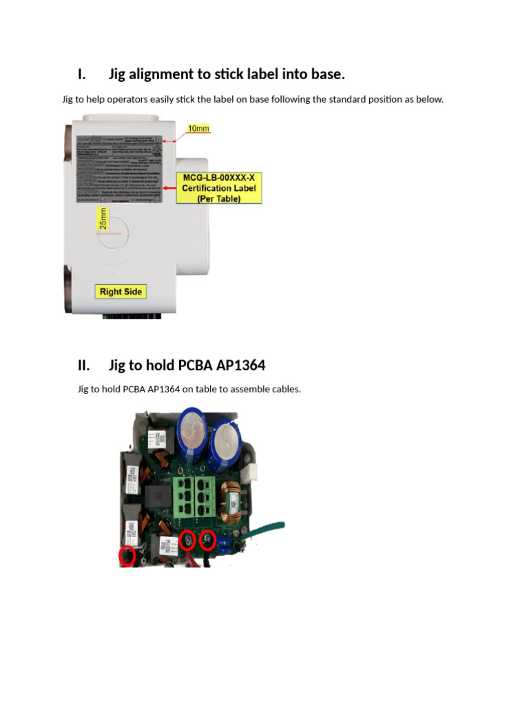 Tender- Jig dán Label và Jig cố định PCBA | PDF | Computers