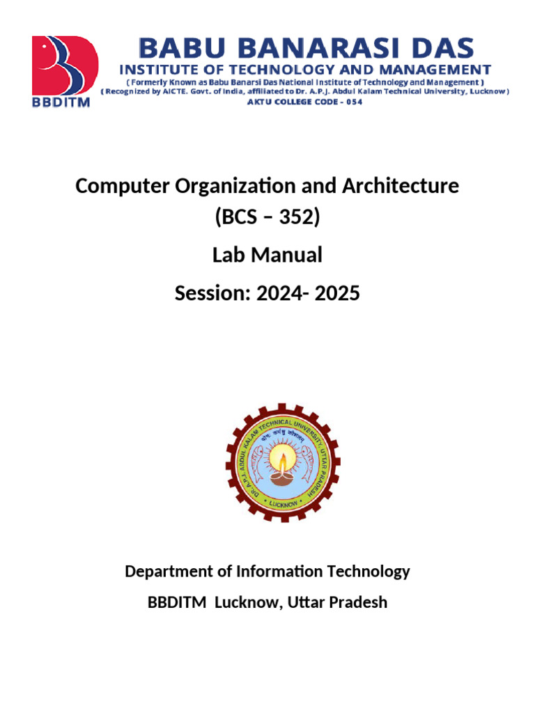 Computer Organization & Architecture | PDF | Logic Gate | Electronic Circuits