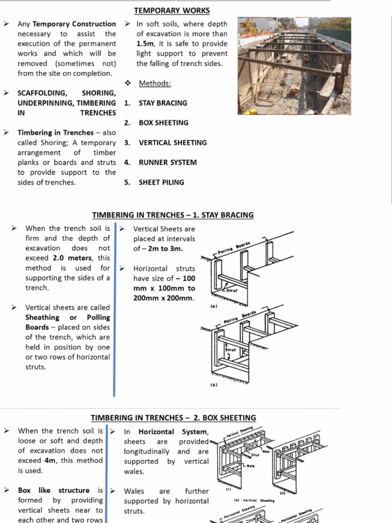 Temporary Works | PDF
