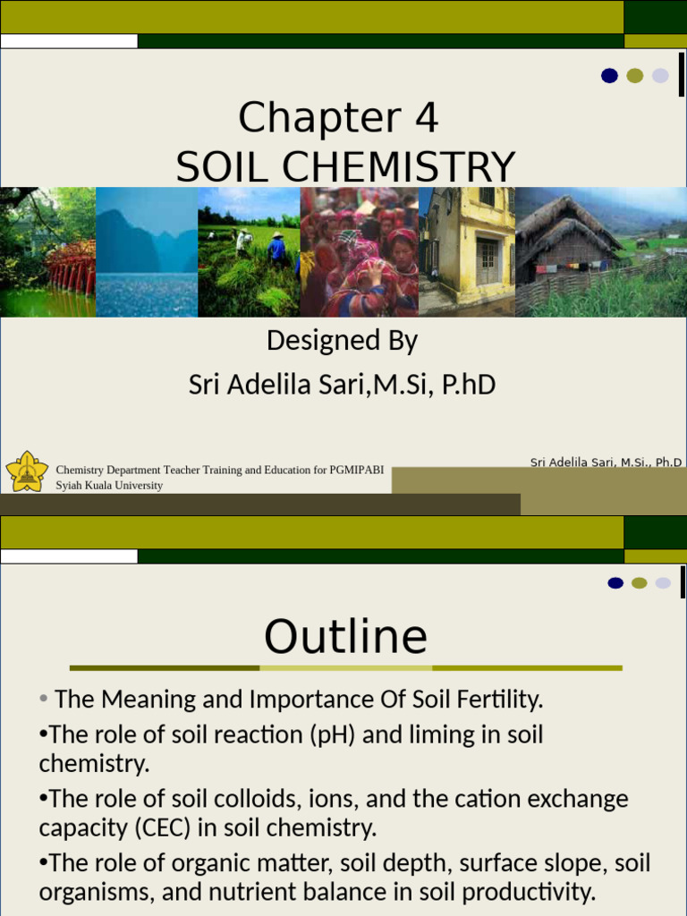 Soil Chemistry | PDF | Soil | Plant Nutrition