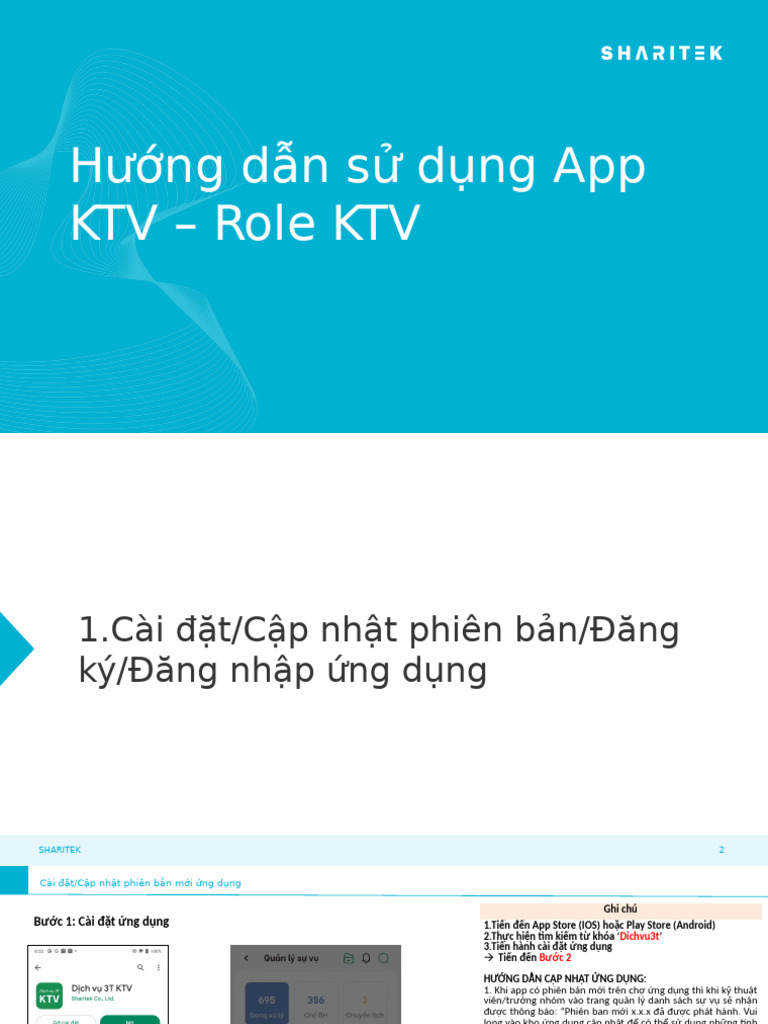 SRT - CRM - HDSD (KTV) - v1.2.0 | PDF