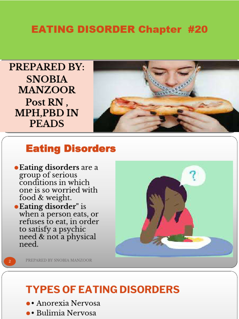 Understanding Eating Disorders: Anorexia & Bulimia | PDF | Bulimia ...