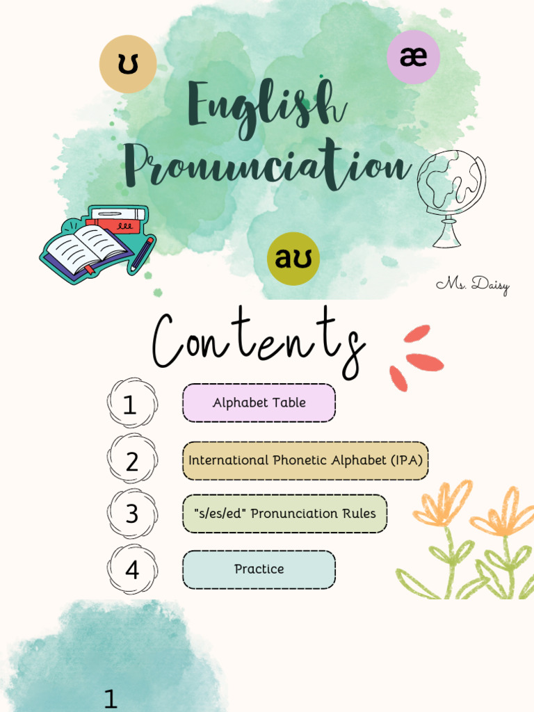 English Pronunciation | PDF