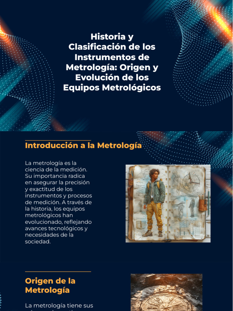 Slidesgo Historia y Clasificacion de Los Instrumentos de Metrologia ...
