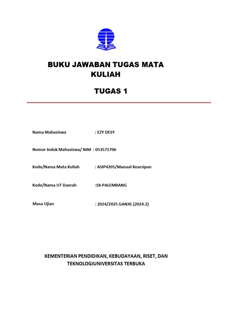 Ezy Desy Manual Kearsipan | PDF