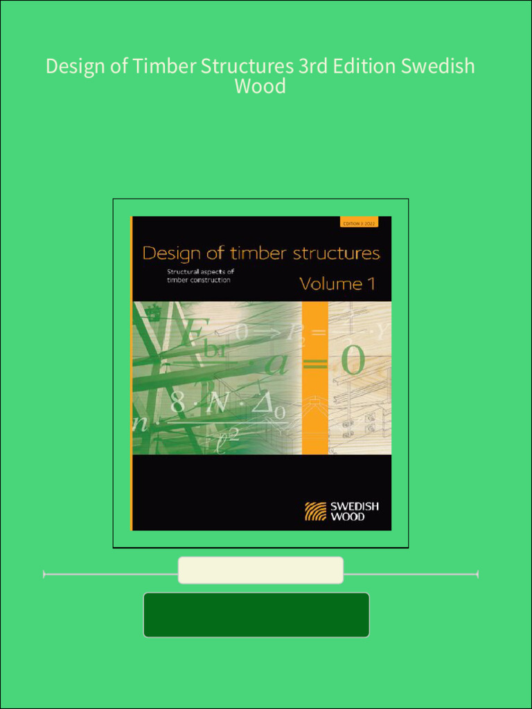 (Ebooks PDF) Download Design of Timber Structures 3rd Edition Swedish ... (Ebooks PDF) Download Design of Timber Structures 3rd Edition Swedish ...