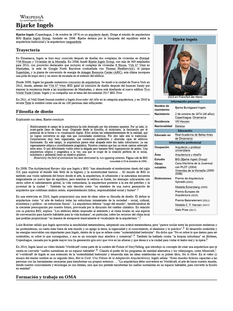 Bjarke Ingels | PDF