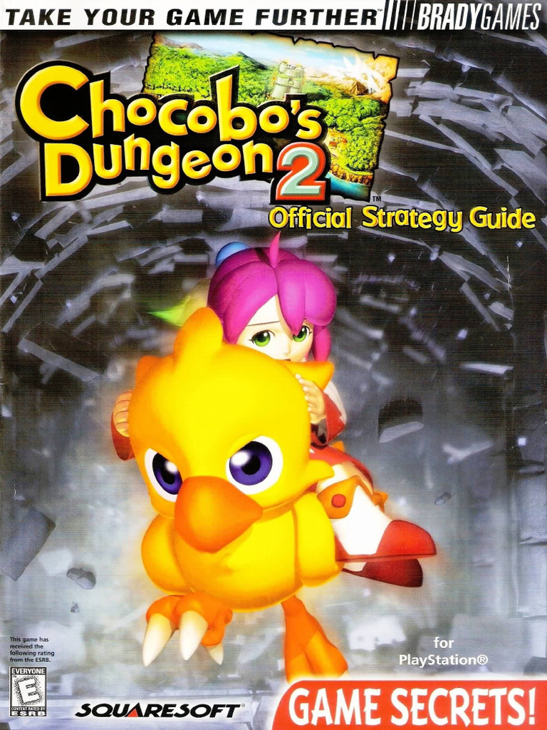 Chocobo's Dungeon 2 BradyGames Official Guide (Incomplete) | PDF