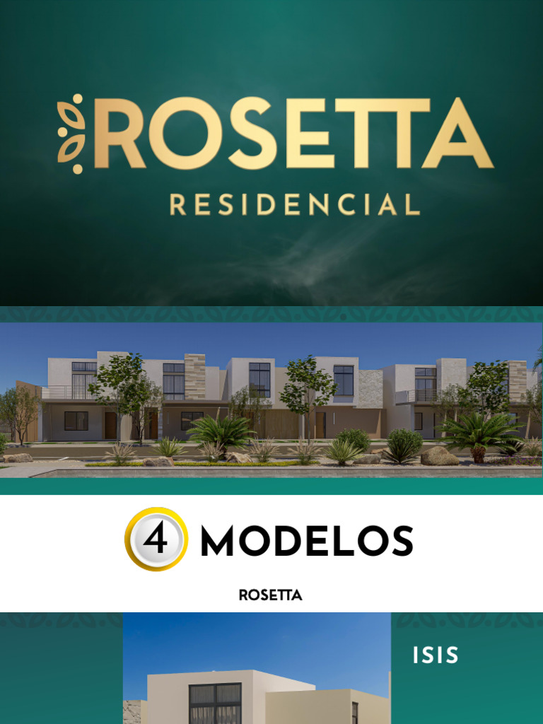 Presentación Rosetta Residencial | PDF | Hogar, jardinería y bricolaje