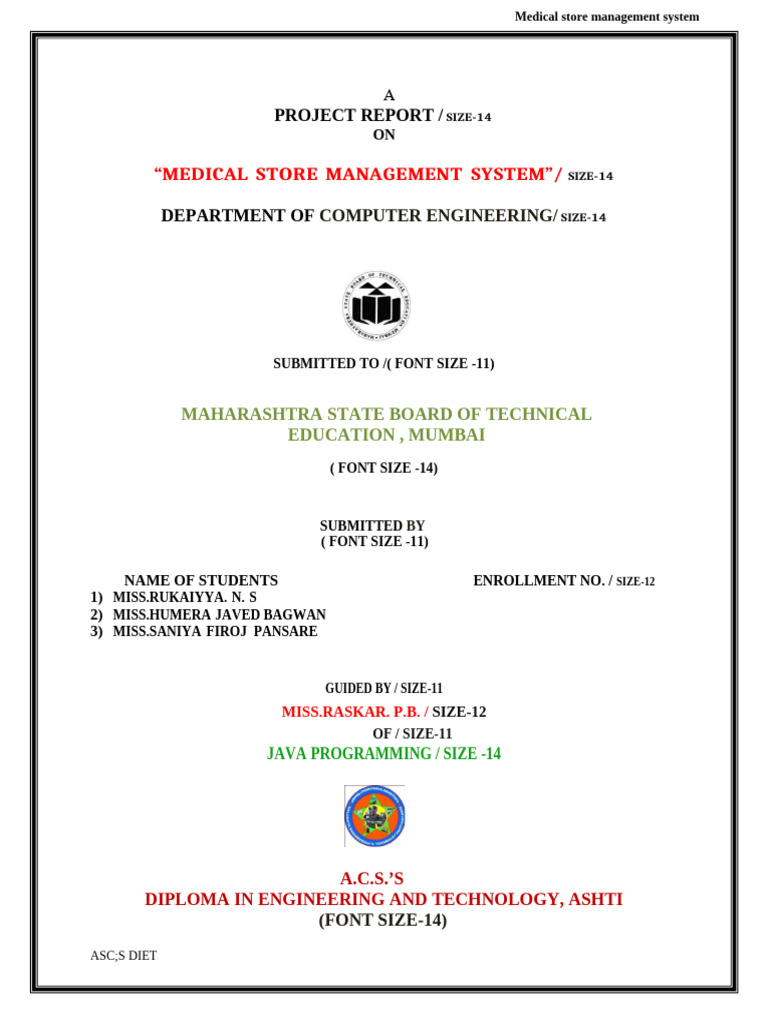 New Format Microprojct | PDF | Computing | Software Engineering