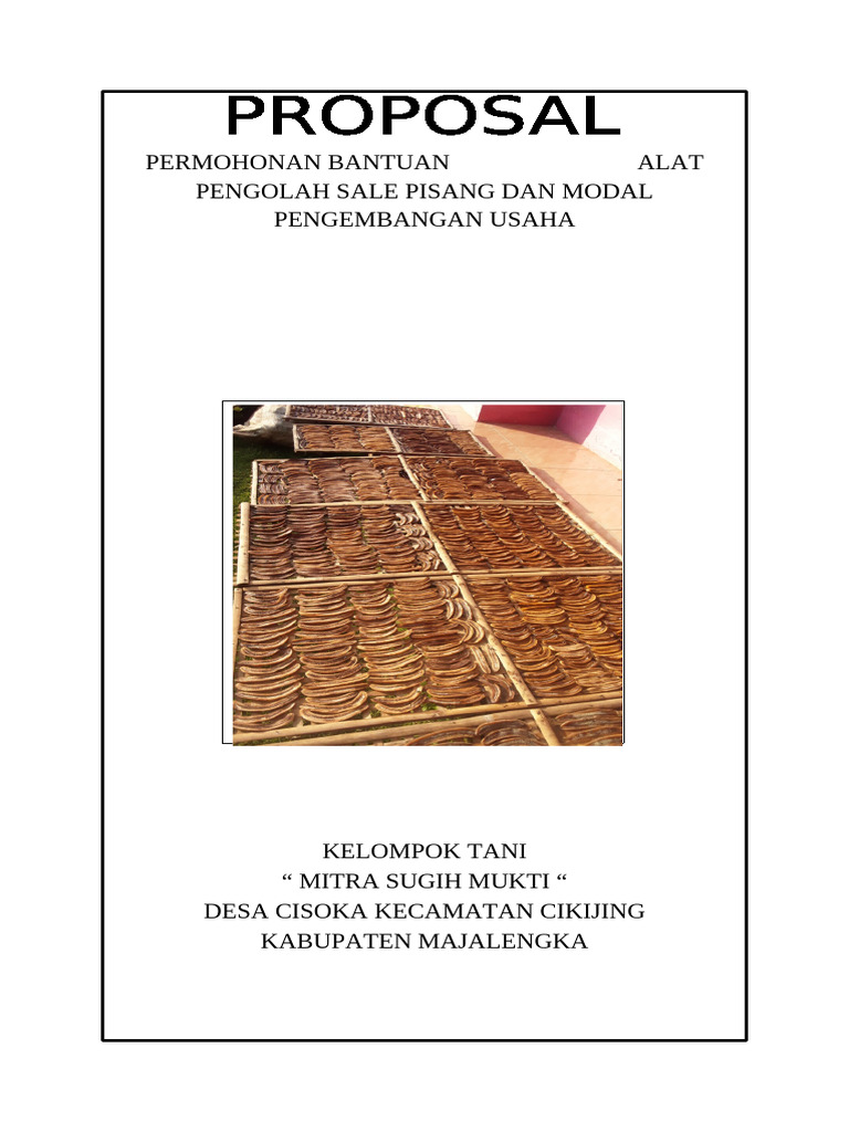 Caver Proposal | PDF | Bisnis | Pengelolaan Keuangan & Uang