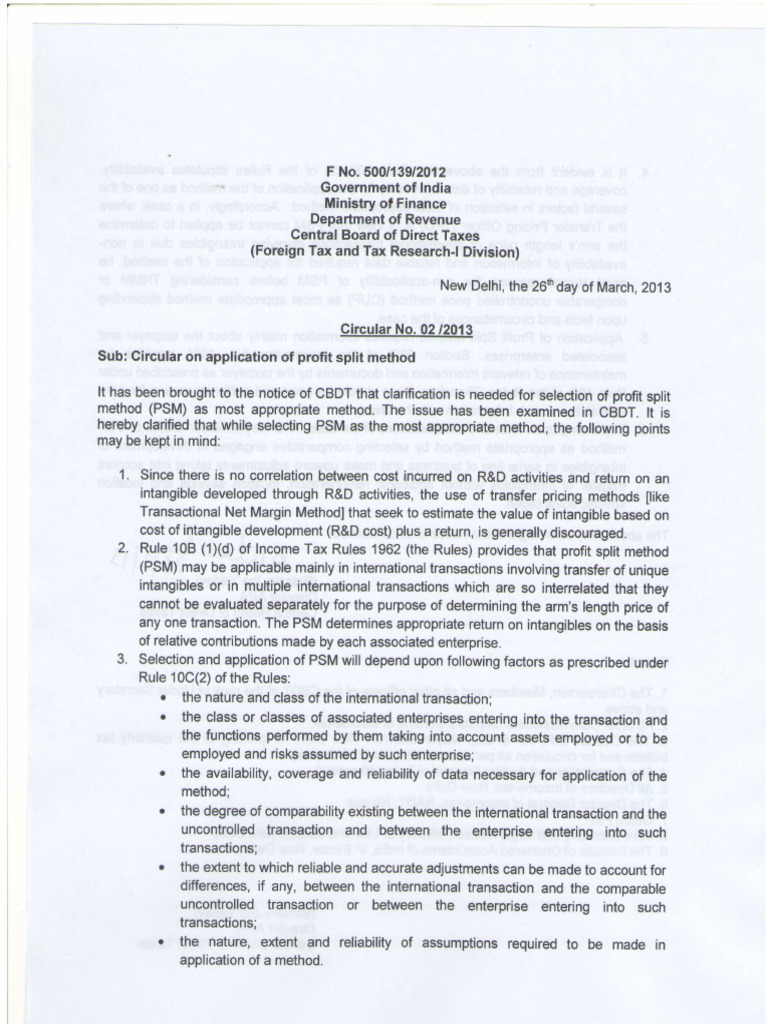 TP Circular 02-2013 | PDF | Taxes | Government Finances