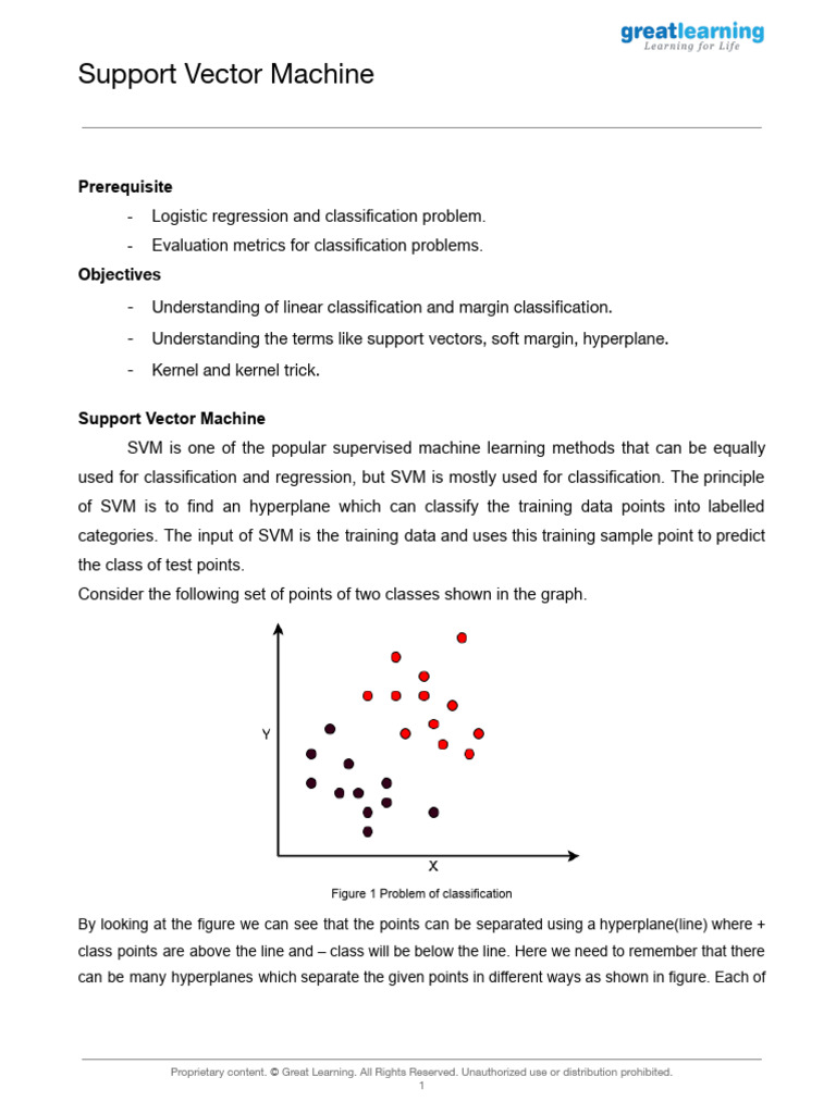 Support Vector Machine | PDF | Support Vector Machine | Multivariate Statistics
