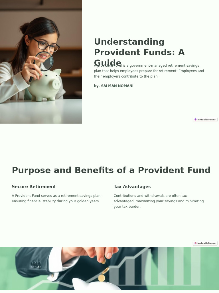 Understanding Provident Funds A Guide | PDF | Retirement | Pension