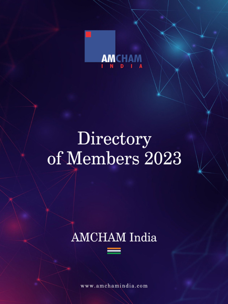 AMCHAM India Members Directory 2023 | PDF | Supply Chain | Renewable Energy