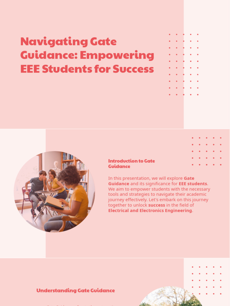 Slidesgo Navigating Gate Guidance Empowering Eee Students For Success ...