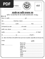 Janam Praman Patra Form Bihar | PDF