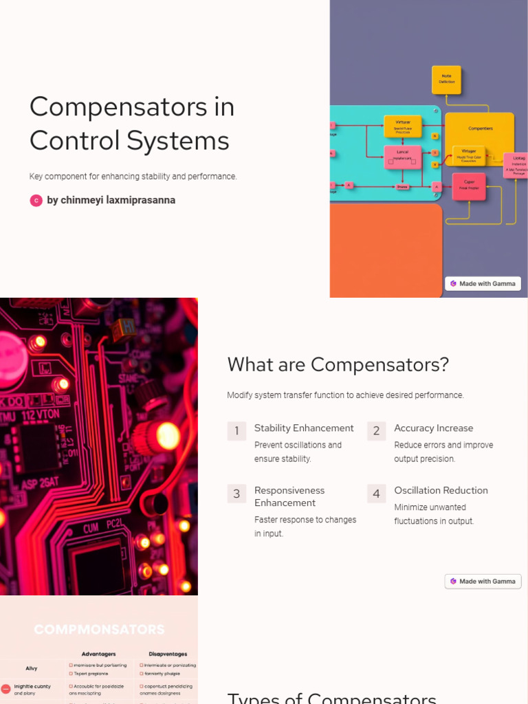 Compensators in Control Systems | PDF | Technology & Engineering