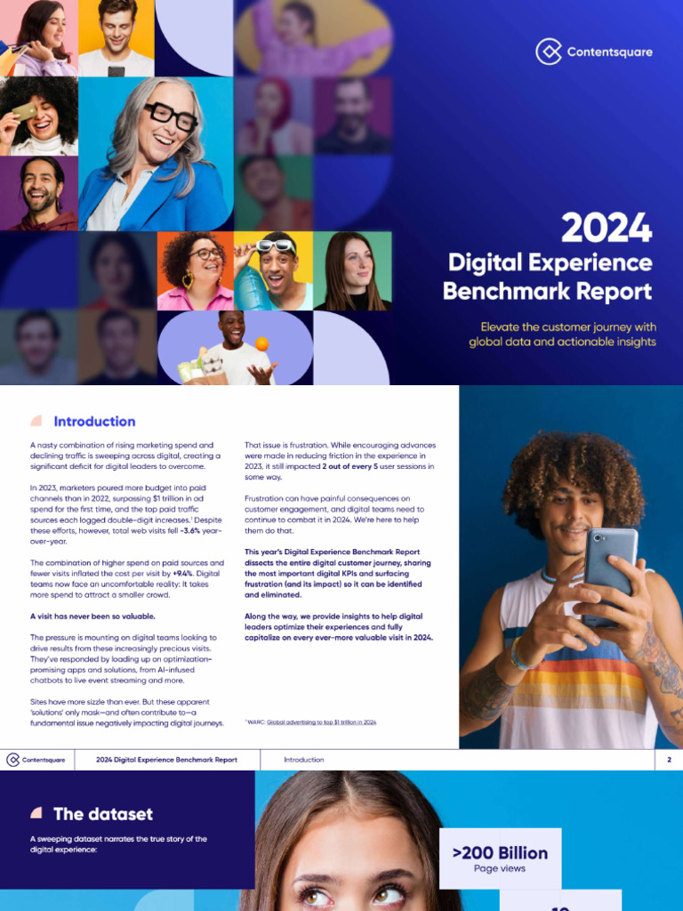 2024 Digital Experience Benchmark Report | PDF
