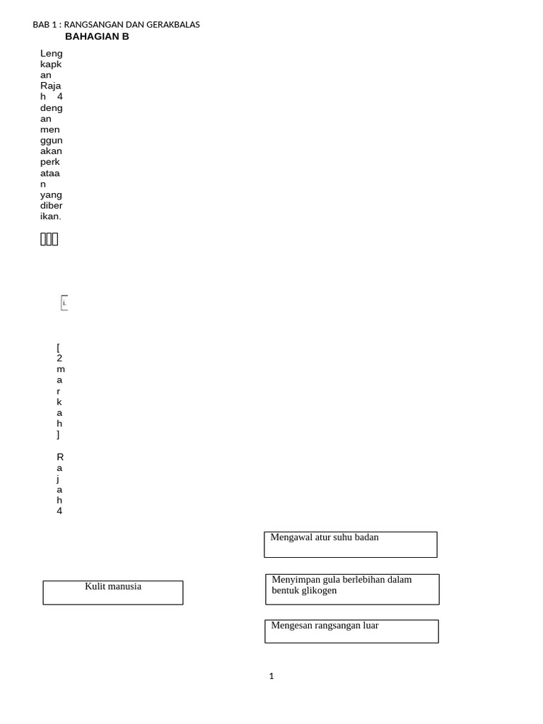 Modul f3 Bab 1 Bahagian B | PDF