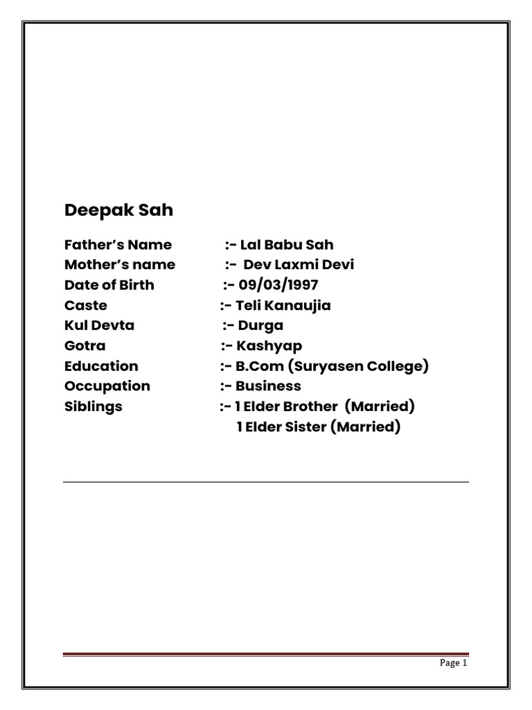 Dipak Sah | PDF