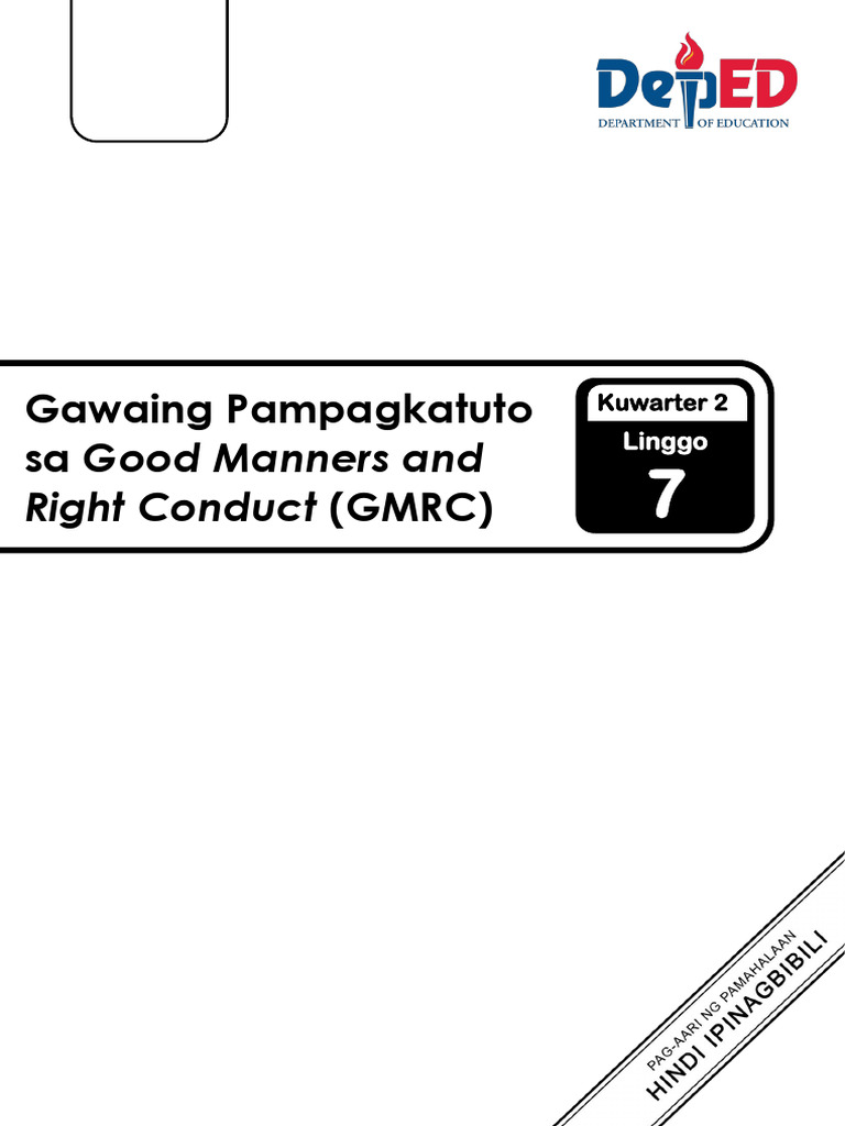 Las - GMRC 1 Q2 - W7 | PDF