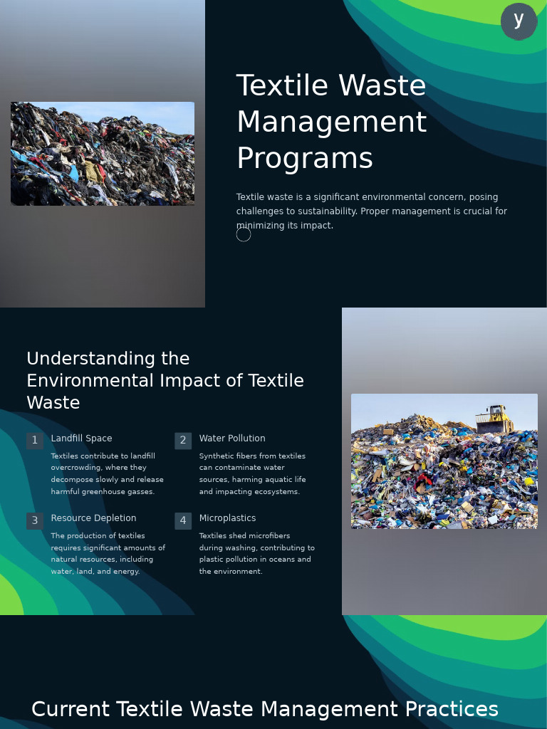 Textile Waste Management Programs | PDF | Textiles | Recycling