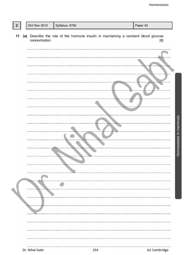 Topic3 Extra Worksheet | PDF | Adrenocorticotropic Hormone | Cortisol